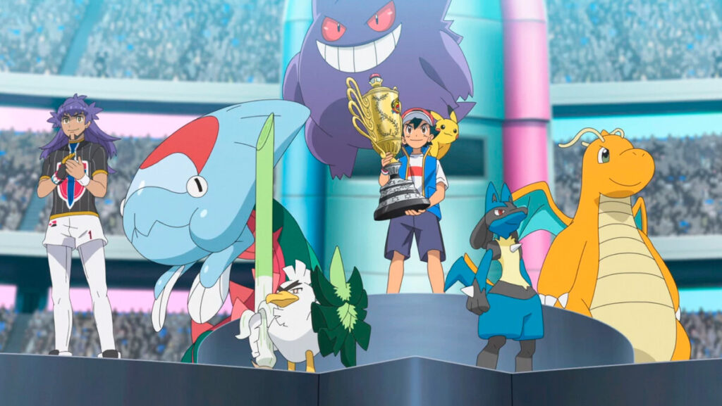 Ash Ketchum se vuelve el Mejor Entrenador Pokémon del Mundo