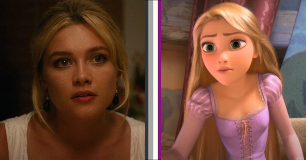 ¿Florence Pugh será Rapunzel en el live action de Enredados?